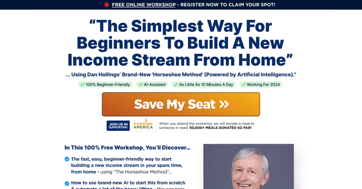 FREE Horseshoe Method Workshop